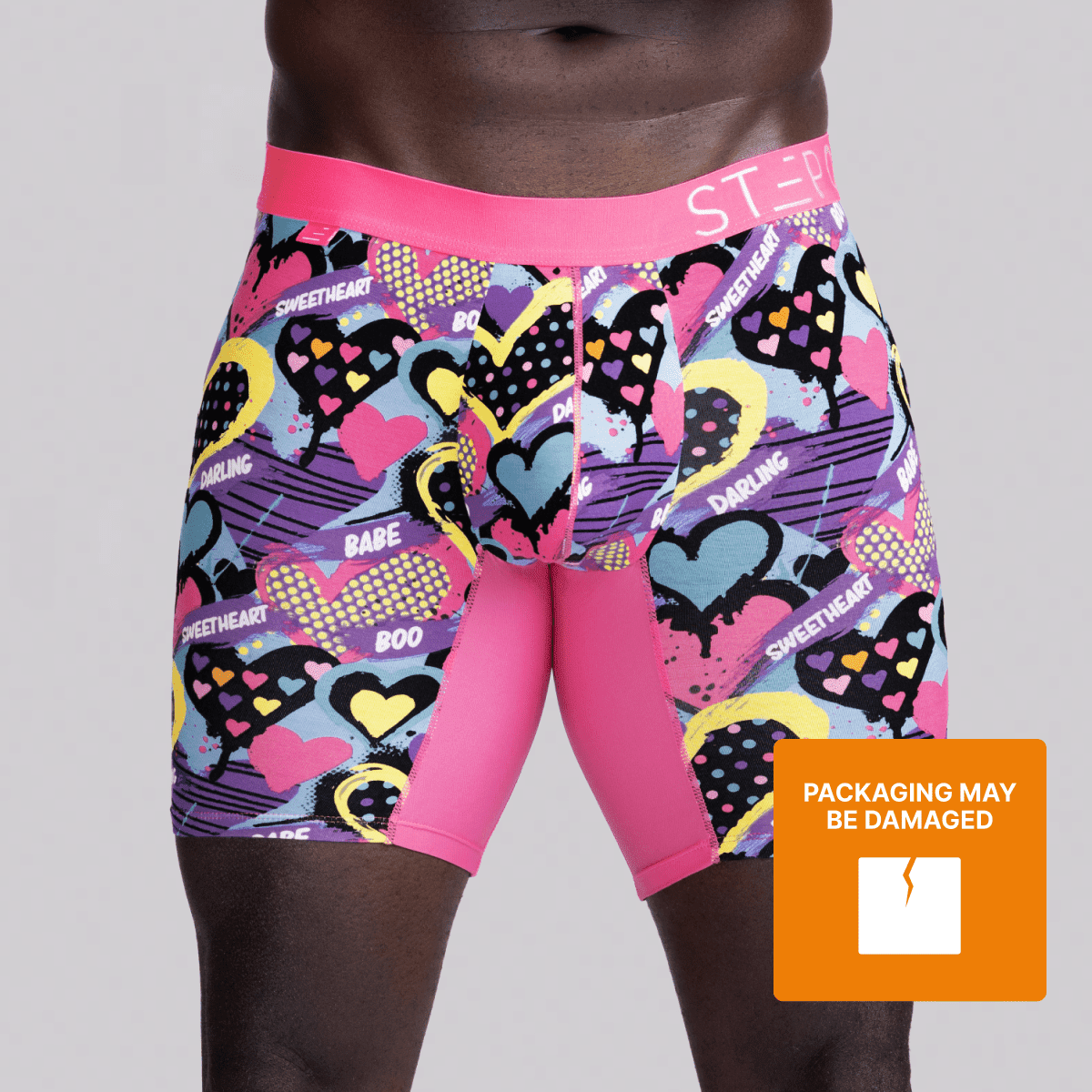 Boxer Brief - Retro Romance | Step One Bamboo Underwear