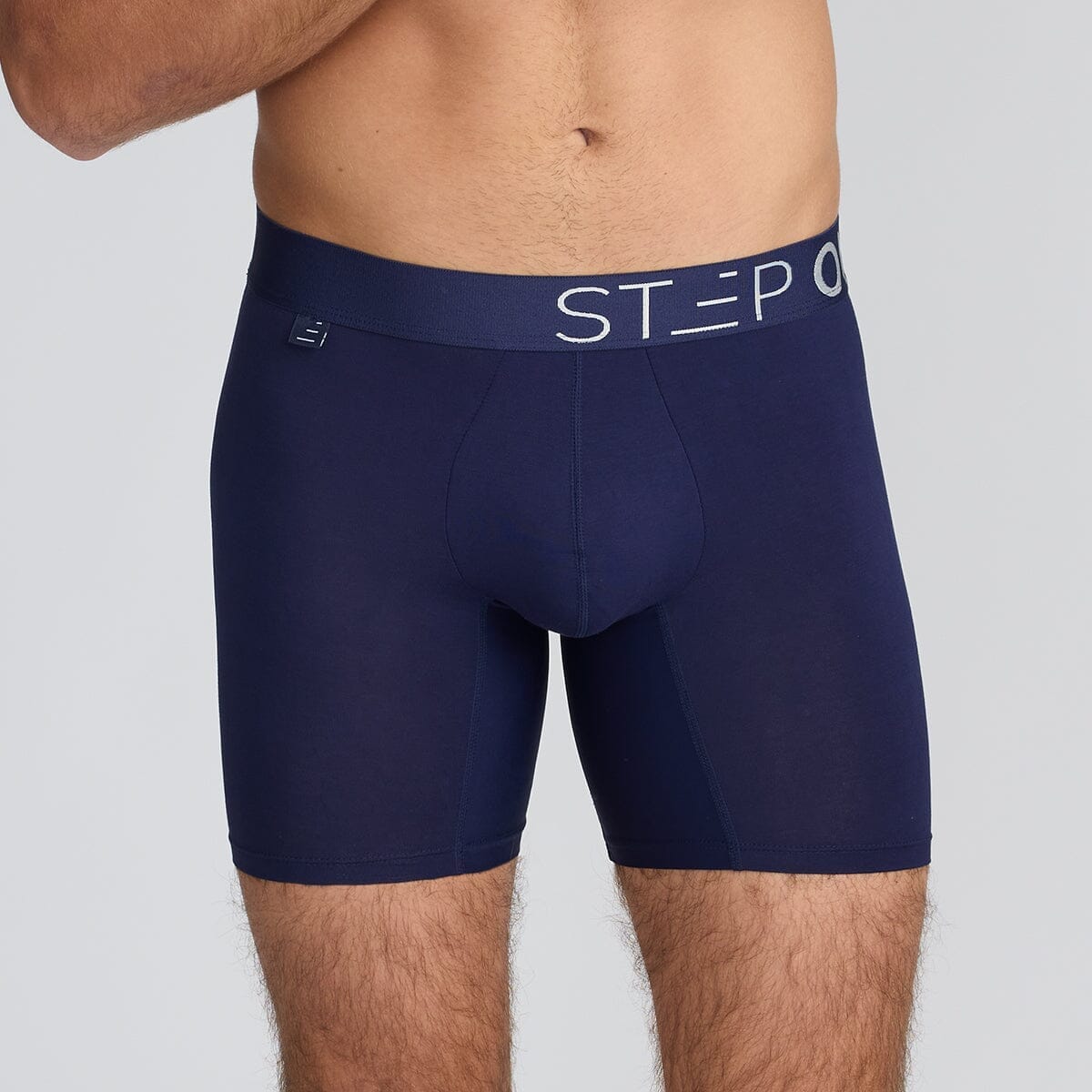 Boxer Brief - Eclipse Blue | Step One Bamboo Underwear