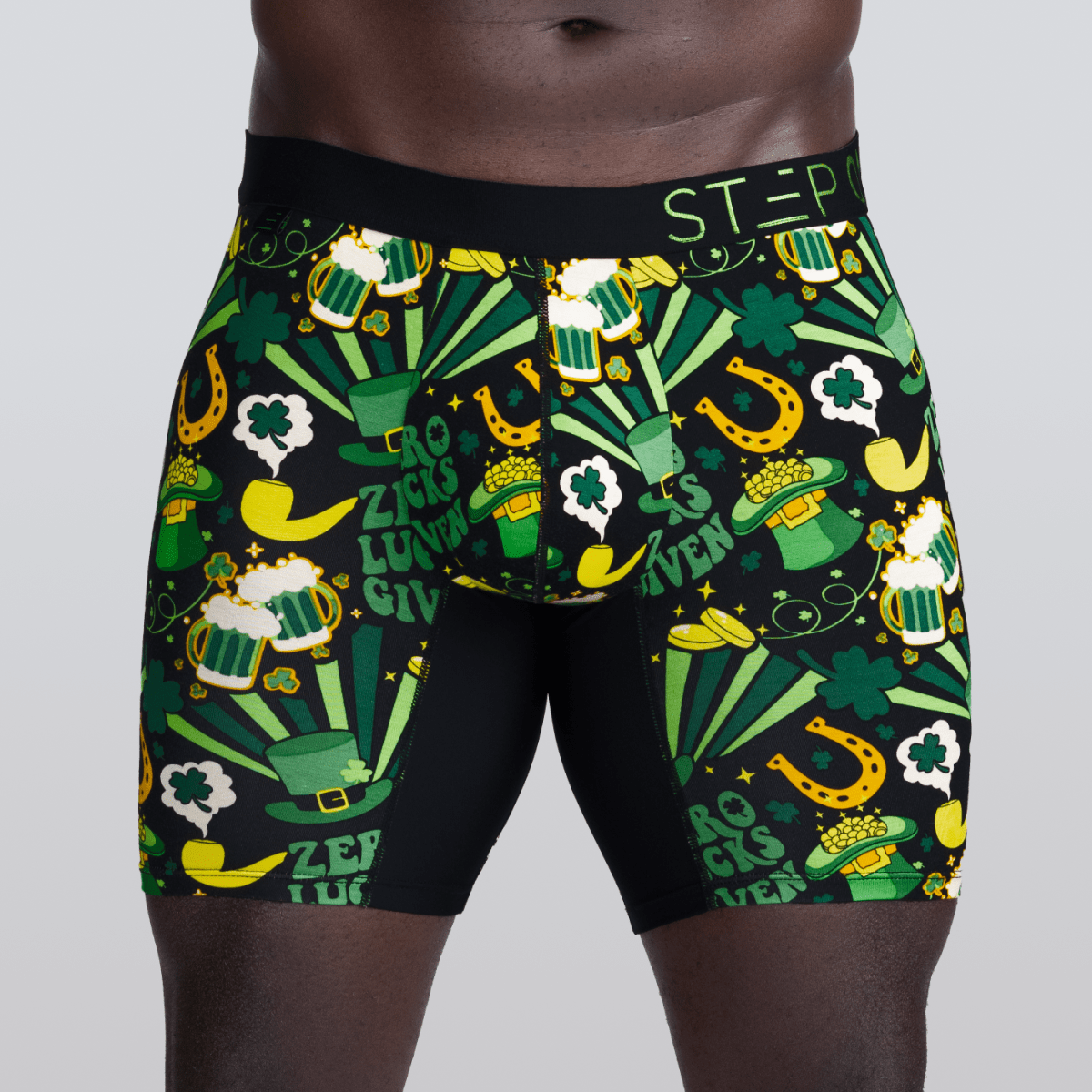 Boxer Brief - Zero Lucks Given | Step One Bamboo Underwear