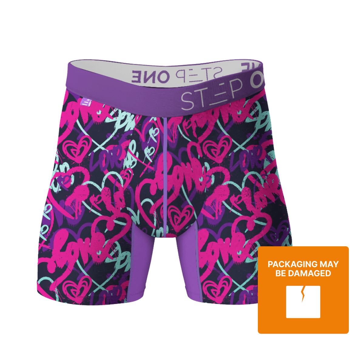 Boxer Brief - Love Covers | Step One Men's Underwear